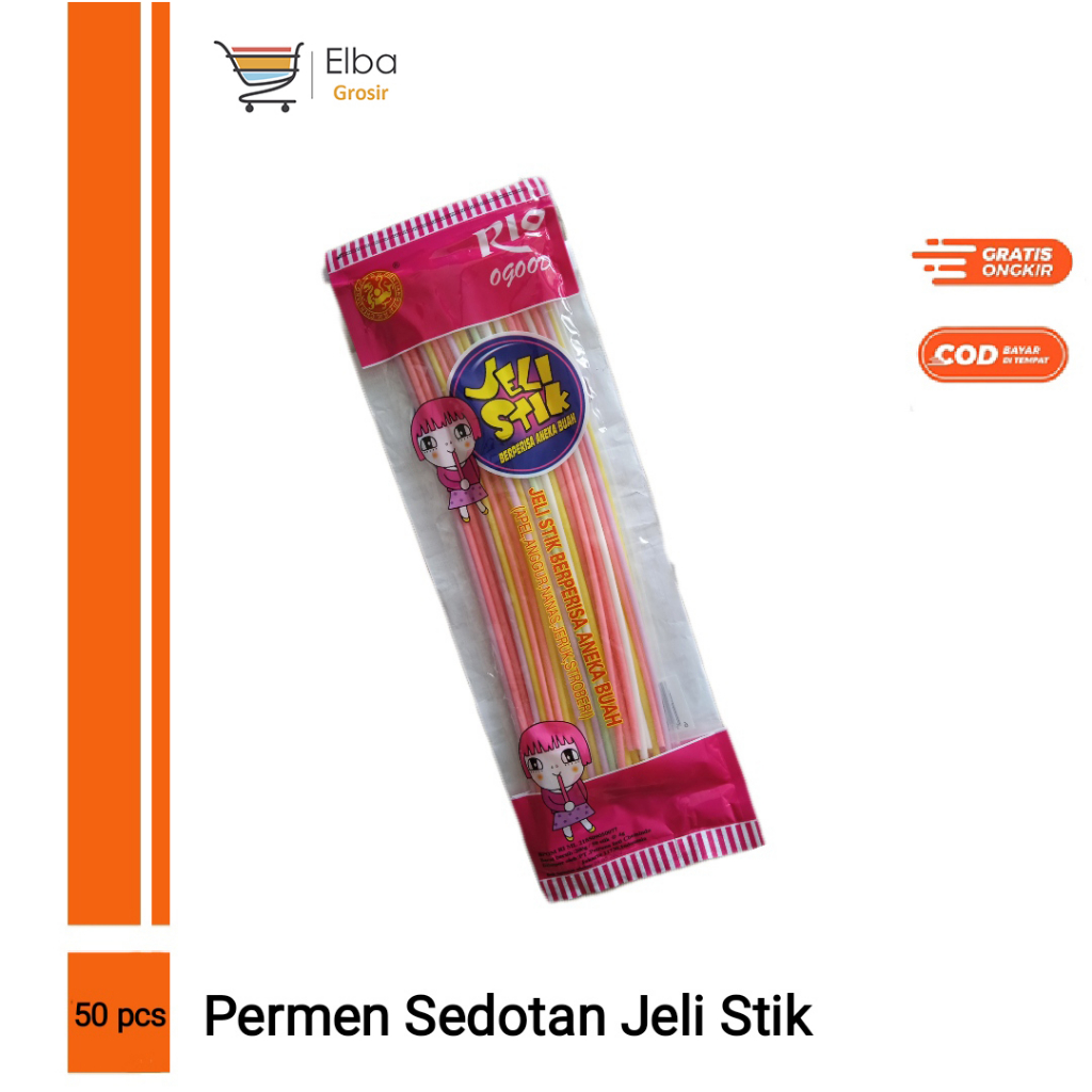 Jual Permen Sedotan Jeli Stik | Shopee Indonesia