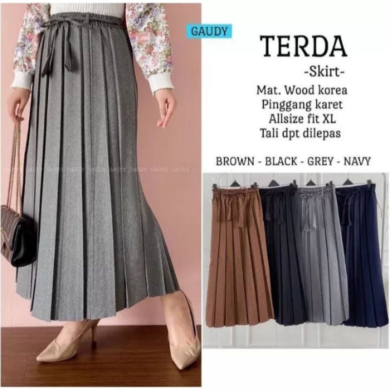 Jual ROK PLISKET SEMI WOII /ROK KERJA FORMAL MAYUNG /ROK GURU | Shopee ...