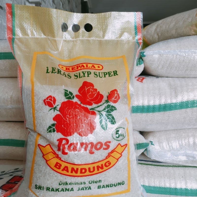 Jual Beras ramos bandung kemasan 5kg/ Beras ramos bandung murah ...
