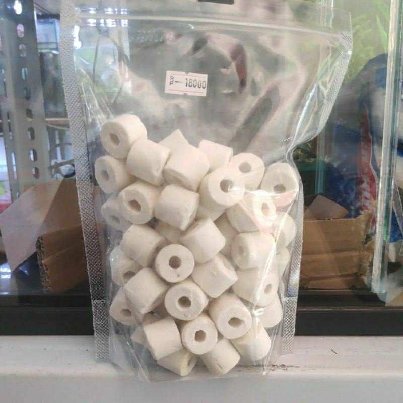 Jual Bioring Media Filter Aquarium Bio Ring isi 50 pcs | Shopee Indonesia