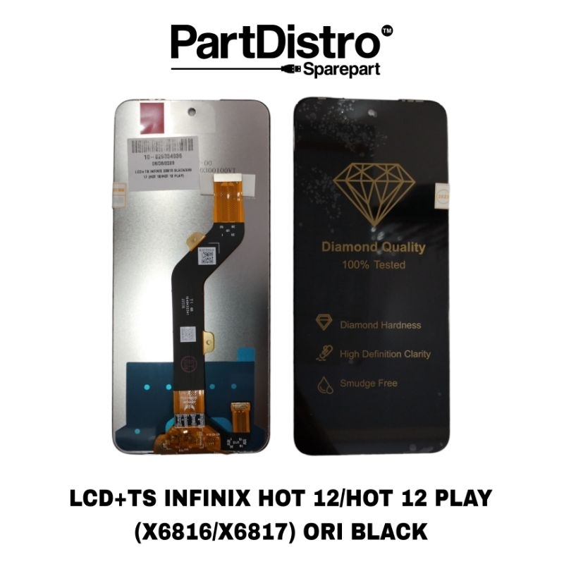 Jual LCD FULSET KOMPATIBEL UNTUK INFINIX HOT 12/12 PLAY (X6816/X6817 ...