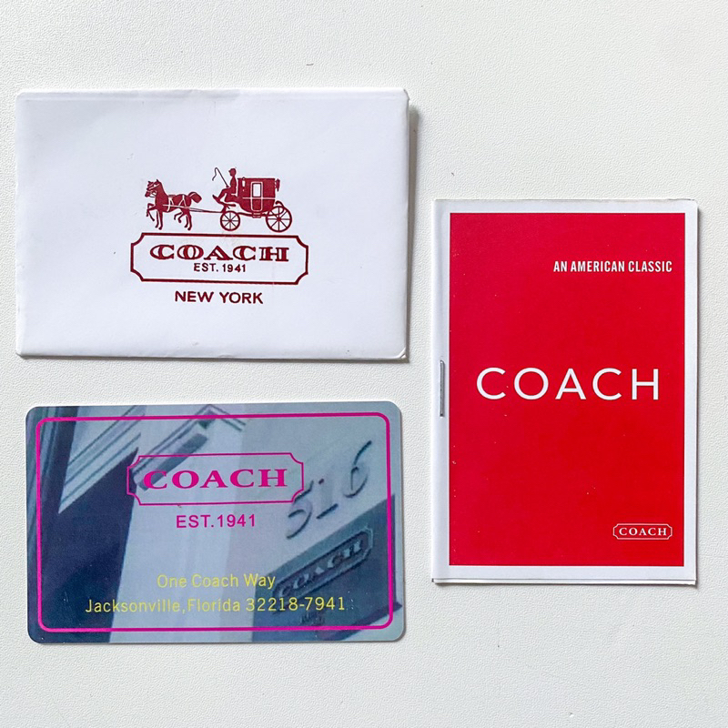 Jual Care Card Coach Envelope Guide Card Tas COC Model Amplop | Shopee ...