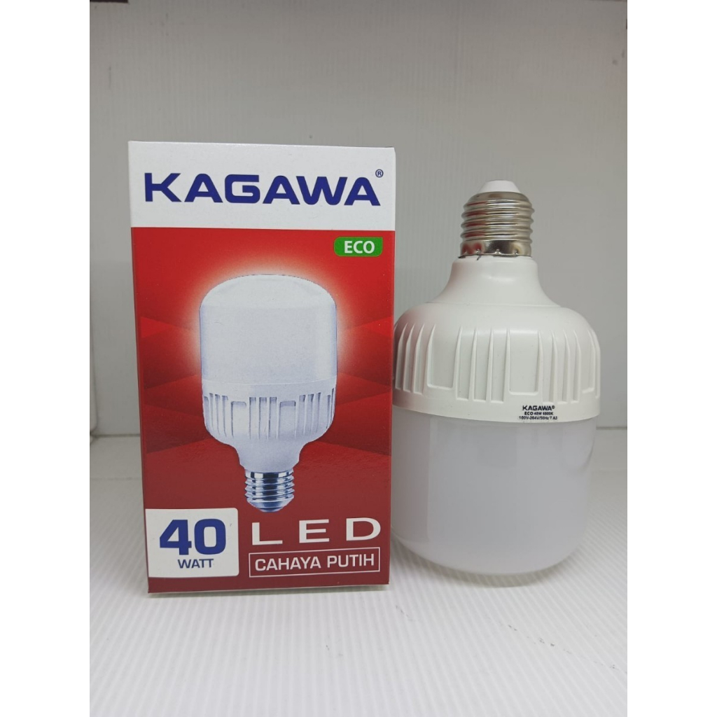 Jual Lampu LED KAGAWA ECO Capsule 40W 50W 60W Bohlam LED Cahaya Putih ...