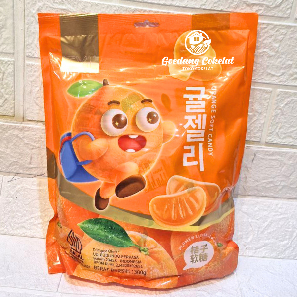 Jual TYL Orange Soft Candy Permen Jelly Jeruk 300g | Shopee Indonesia