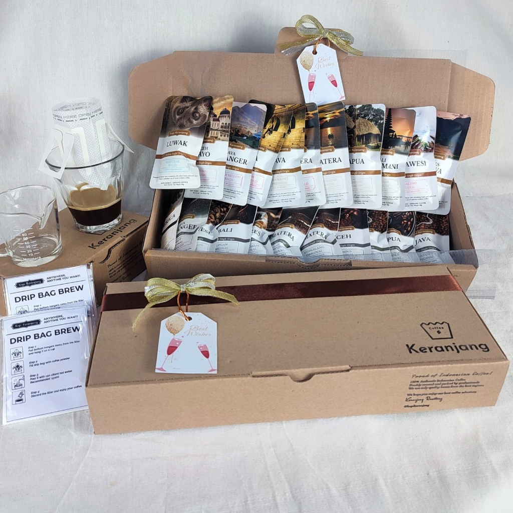 Jual Paket Hampers Kopi Original Sachet Large | Shopee Indonesia