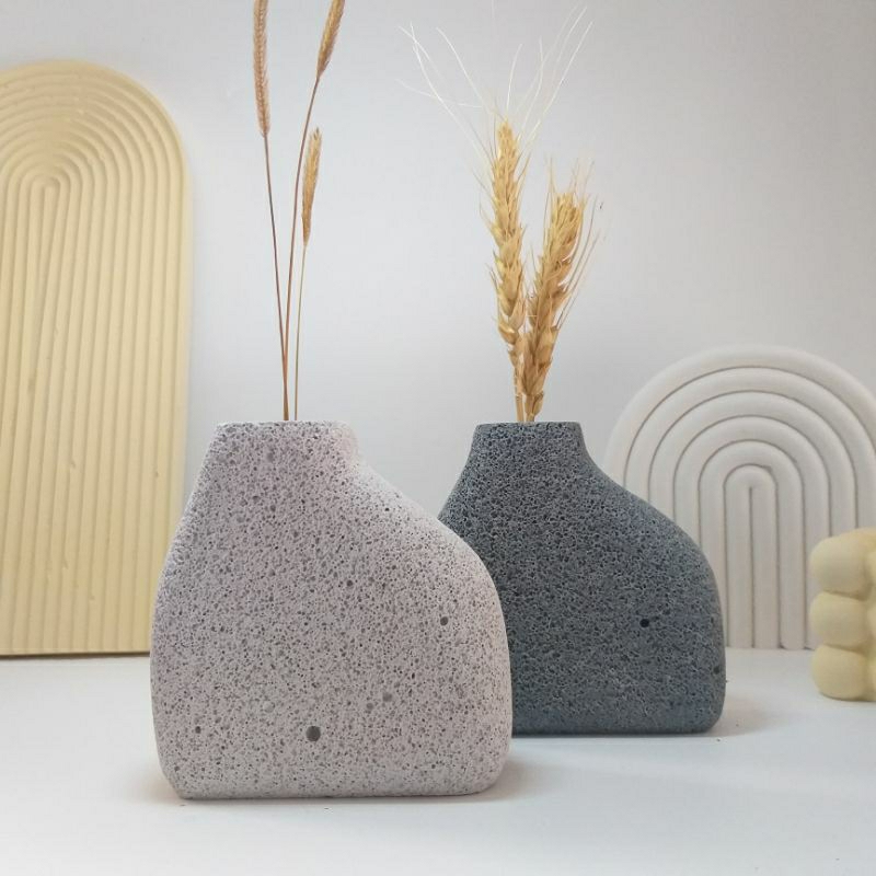 Jual Vas bunga Aesthetic / Vas mini / vas unik / dekorasi rumah ...