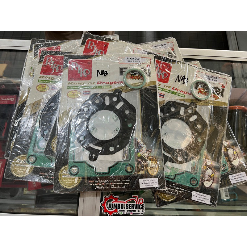 Jual PAKING PACKING GASKET TOPSET RIKO NINJA OLD | Shopee Indonesia