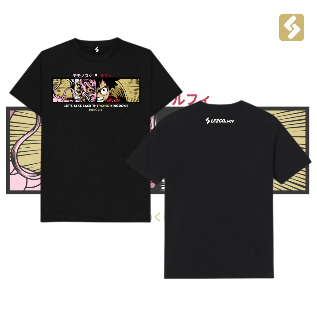Jual Lezgo Lmtd Kaos Baju Atasan Anime Onepiece Luffy x Momonosuke ... Jual Lezgo Lmtd Kaos Baju Atasan Anime Onepiece Luffy x Momonosuke ...