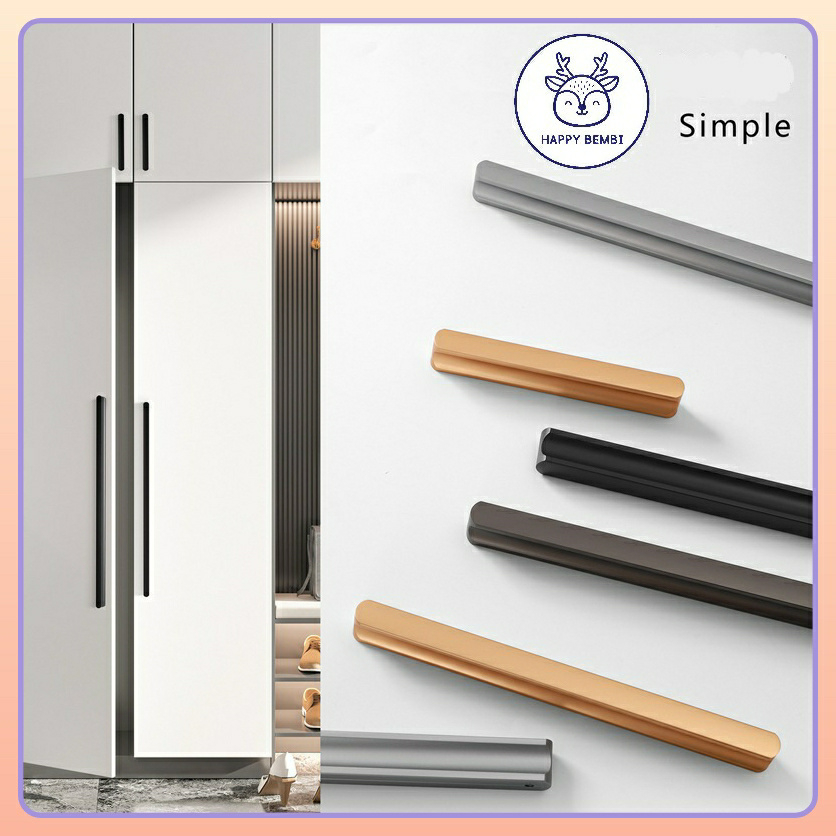 Jual Handle lemari Handle Emas Hitam Gold Tarikan Laci Minimalis ...