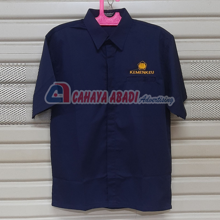 Jual Kemeja KEMENKEU Seragam KEMENKEU Navy | Shopee Indonesia