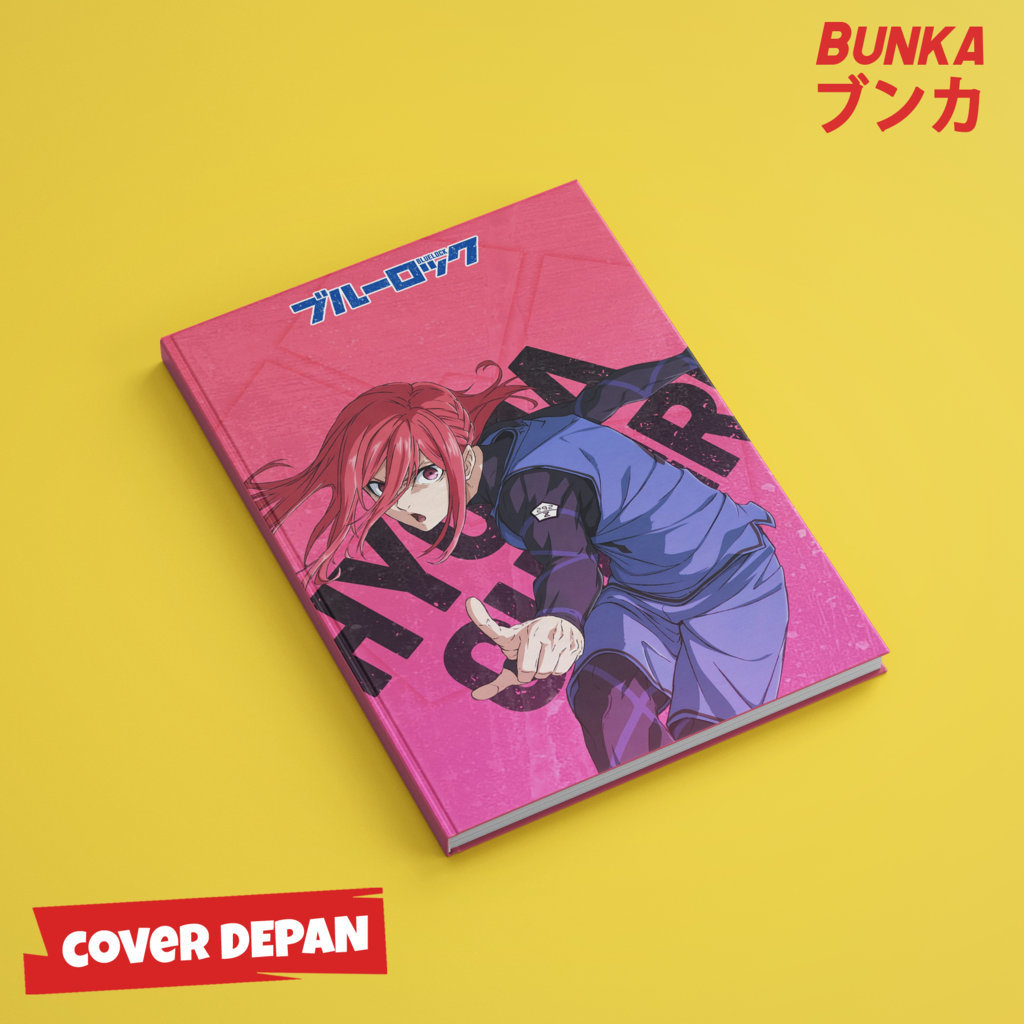 Jual Note Book Anime Blue Lock Hyoma Chigiri Hardcover A5 Buku Tulis ...