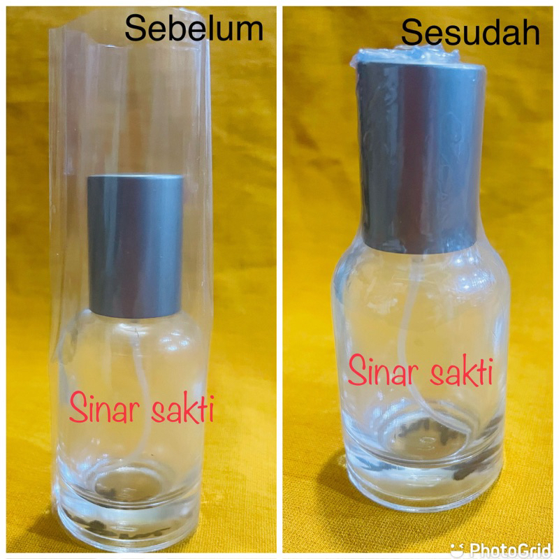 Jual plastik segel botol parfum le labo 30ml 50ml / segel plastik le ...