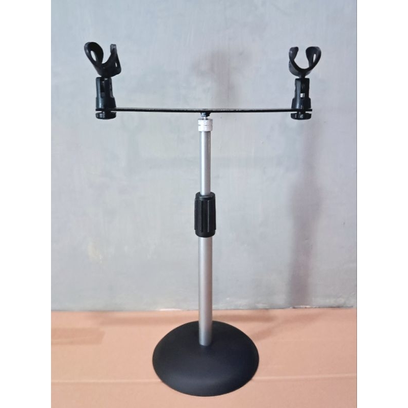 Jual STAND Mic Besi Duduk Plus Holder Cabang 2 | Shopee Indonesia