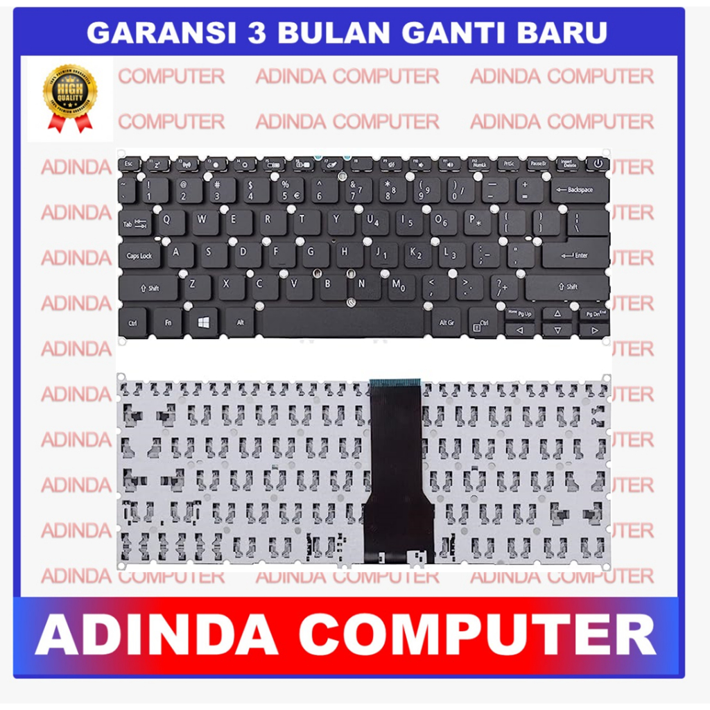 Jual Keyboard Acer Swift 3 SF314-41 Infinite 4 SF314-511 SF314 SF314-42 ...