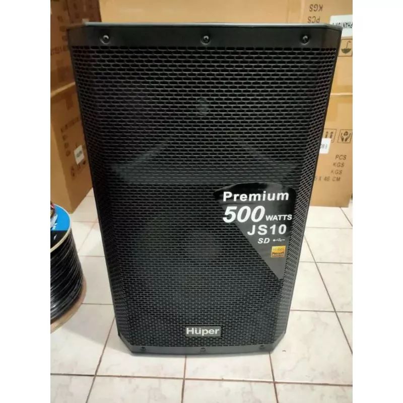 Jual Speaker Aktif HUPER JS10 Premium Quality (ORIGINAL) 500 Watt Bisa USB | Shopee Indonesia