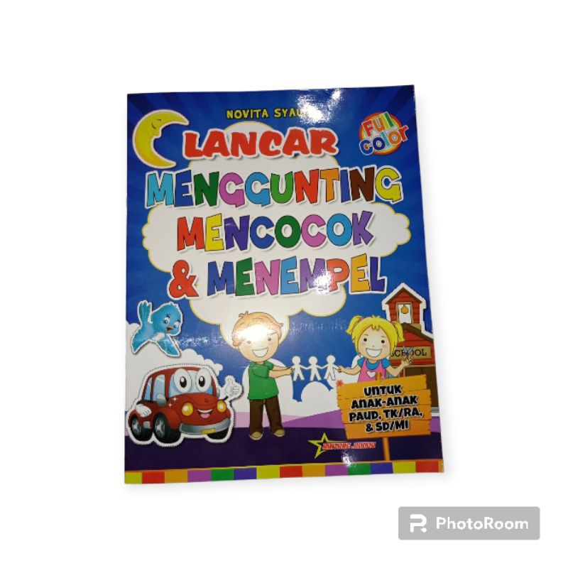 Jual Buku Lancar Menggunting, Mencocok & Menempel, Untuk Paud, TK ...