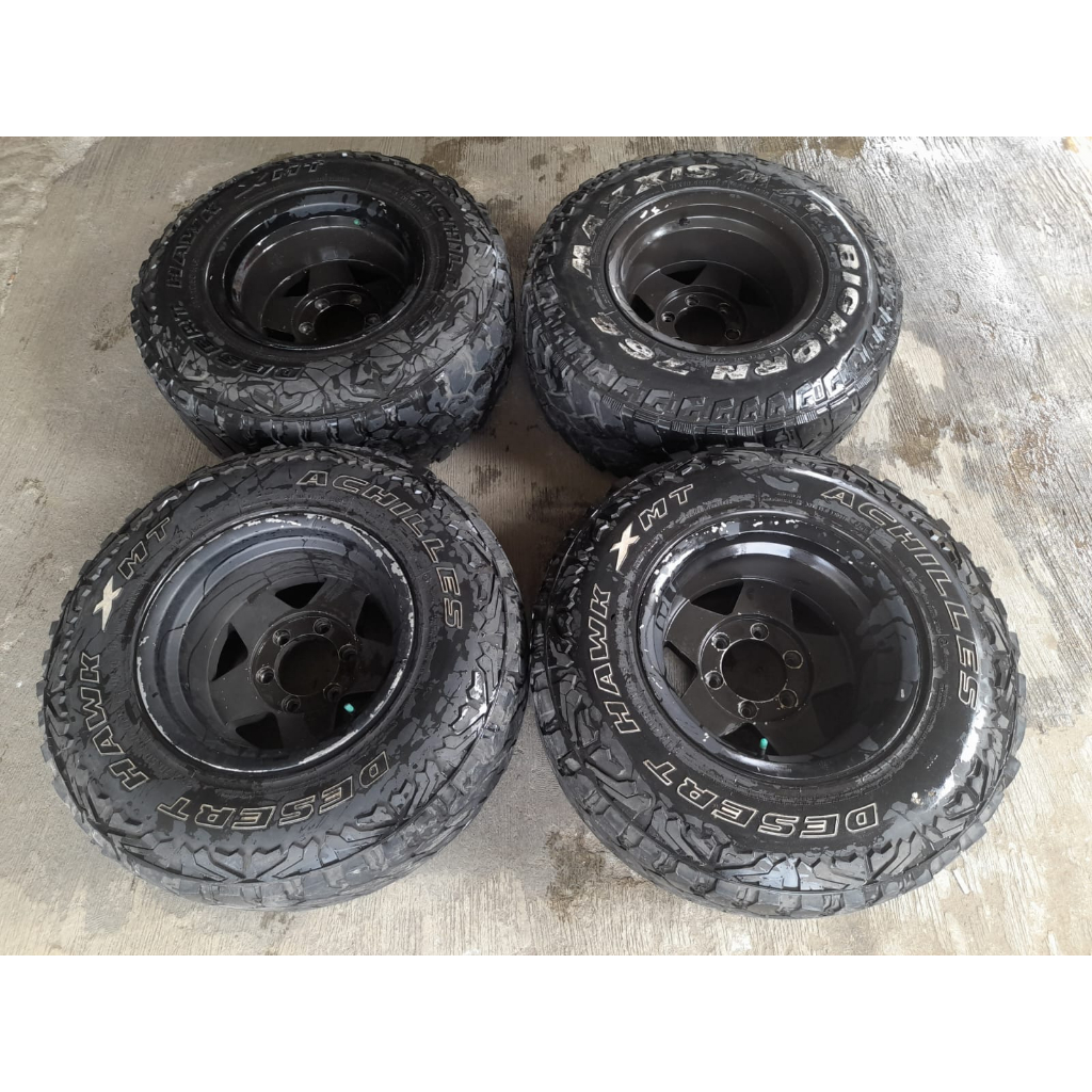 Jual velg second racing centerline ring 15x10 offset -50 pcd 6x139,7 ...