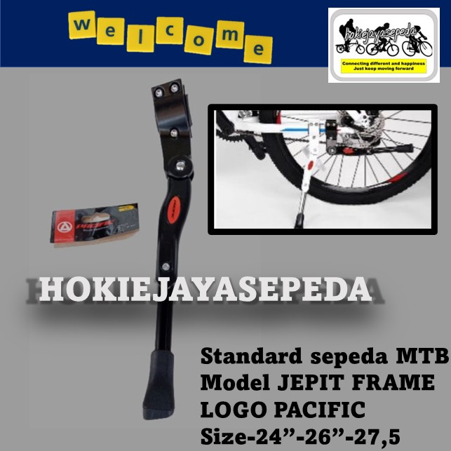 Jual Standar Allumunium standar sepeda gunung model jepit SIZE 24" - 26 ...