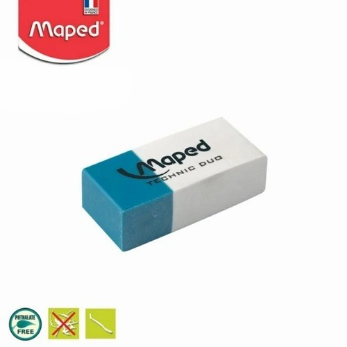 Jual Penghapus Maped 2 in 1 Hapus Tinta Pen dan Pensil Technic Duo ...