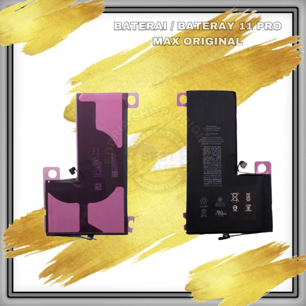 Jual BATERAY / BATERAI 11 PRO MAX 3969mAh ORIGINAL BARU | Shopee Indonesia