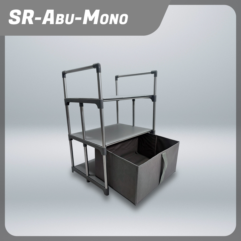 Jual World Home Rak Penyimpanan Storage Rack Laci 3 Susun 2 Laci Kain ...