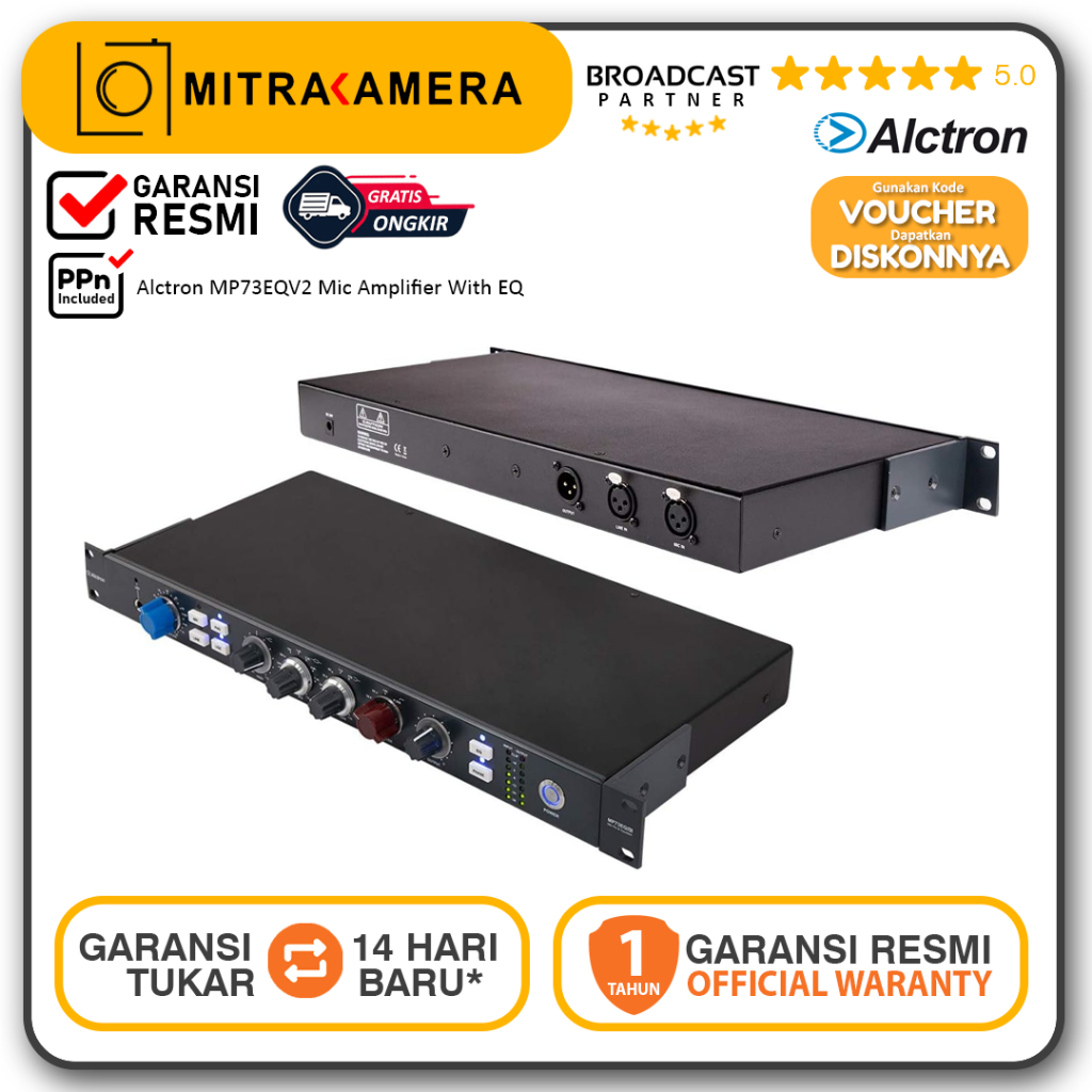Jual Alctron MP73EQV2 Mic Amplifier with EQ Garansi Resmi | Shopee ...