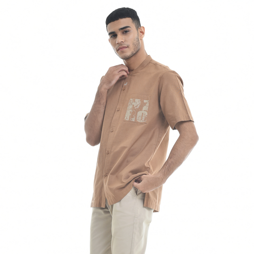 Jual Rabbani - Kemeja Koko Lengan Pendek Hiro Nazir | Shopee Indonesia