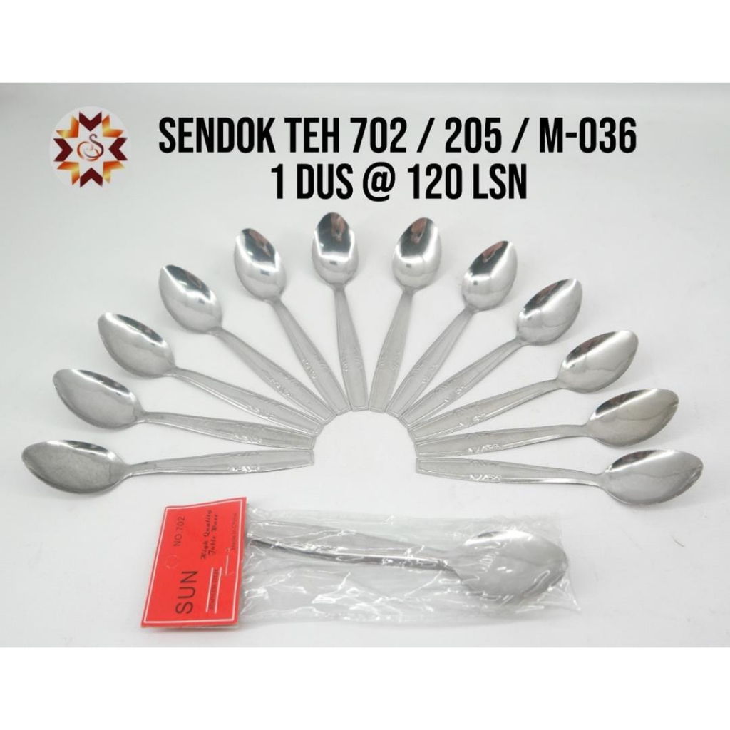 Jual PROMO ( 12 PCS/1 LUSIN) Sendok stainless steel/ sendok teh /sendok ...