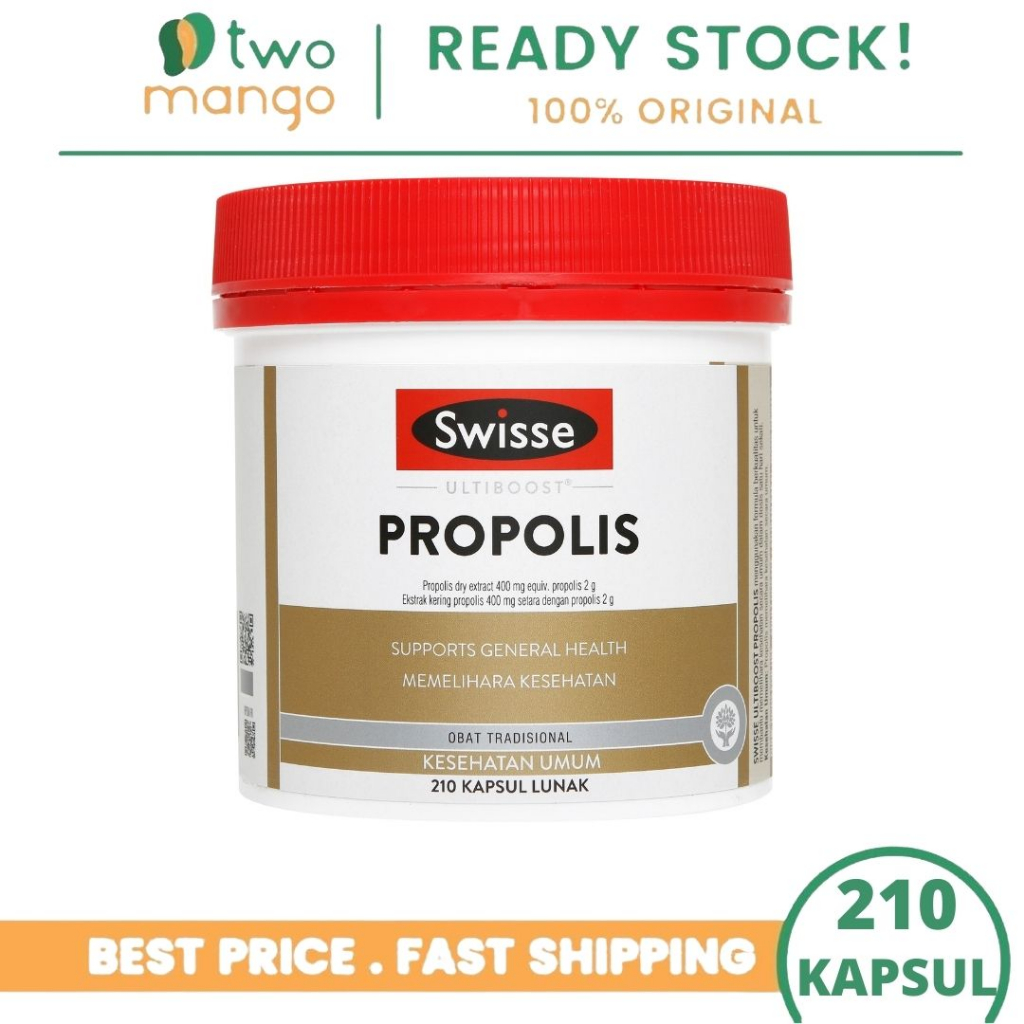 Jual SWISSE ULTIBOOST PROPOLIS - 210 KAPSUL | Shopee Indonesia