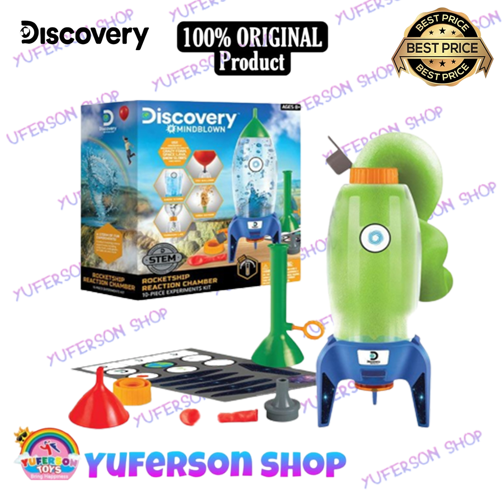 Jual Discovery Mindblown Toy Reaction Chamber Rocket | Shopee Indonesia