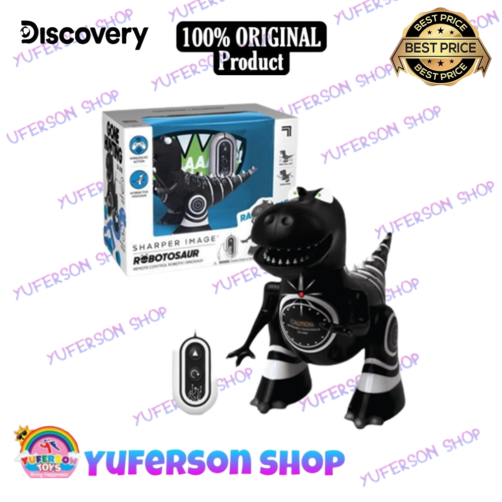 Jual Discovery Sharper Image RC Robotic Robotosaur Mini | Shopee Indonesia