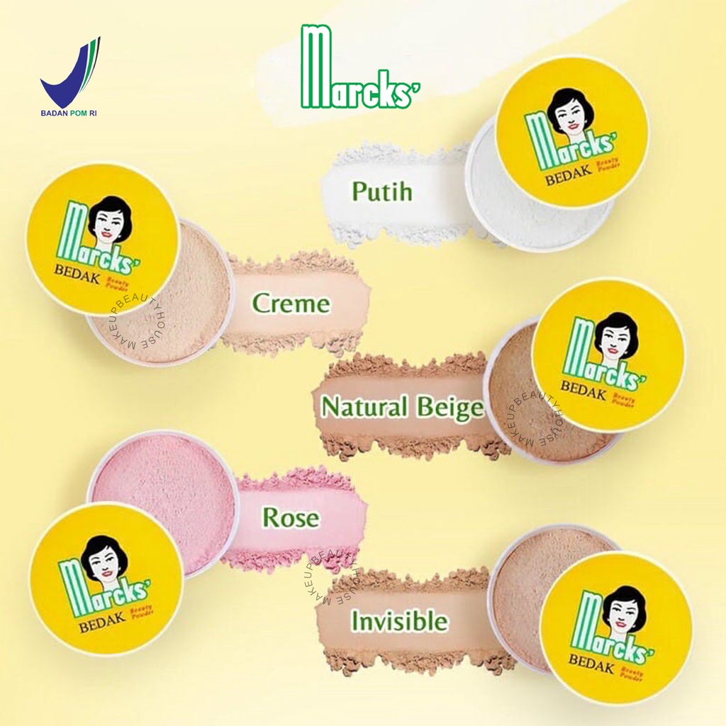 Jual Marcks' Bedak Beauty Powder 40 g | Shopee Indonesia
