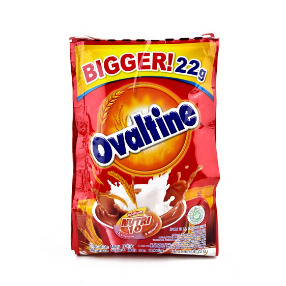 Jual Susu Ovaltine Choco Malt Renceng Netto10 Bks x 22 gr Susu Coklat ...