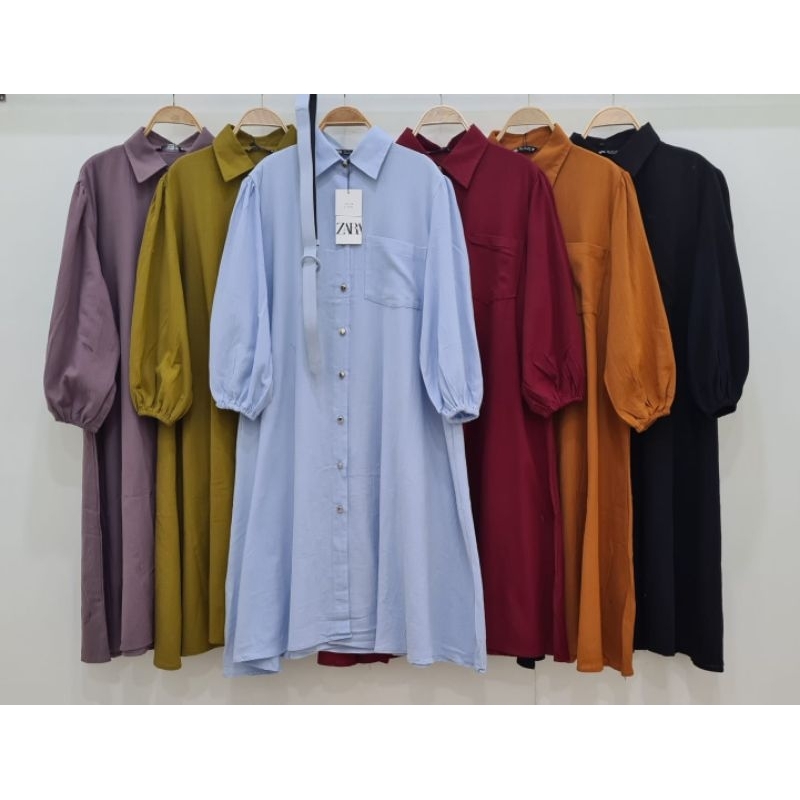 Jual ARA TUNIK BAHAN LINEN | Shopee Indonesia