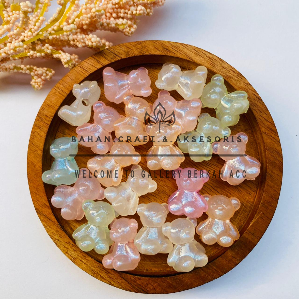 Jual Mote Manik Jelly Glitter Aneka Bentuk Lucu Manik Manik Gliter ...