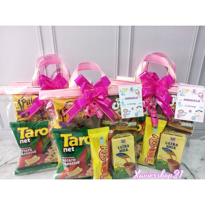 Jual Paket snack ulang tahun MURAH BANGET/ FREE CARD / GOODIE BAG ULANG ...