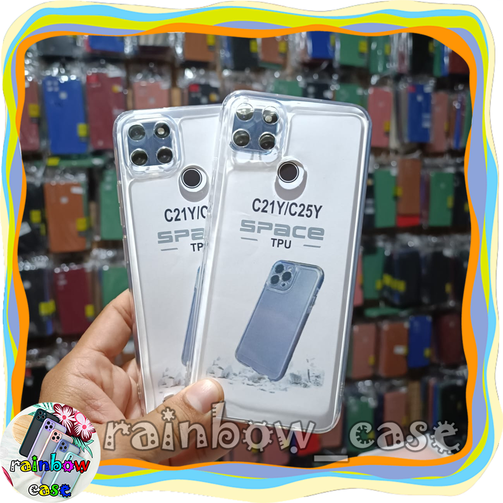 Jual REALME C21Y / C25Y CASE PREMIUM TPU SPACE PROTECT CAMERA TEBAL 2 ...