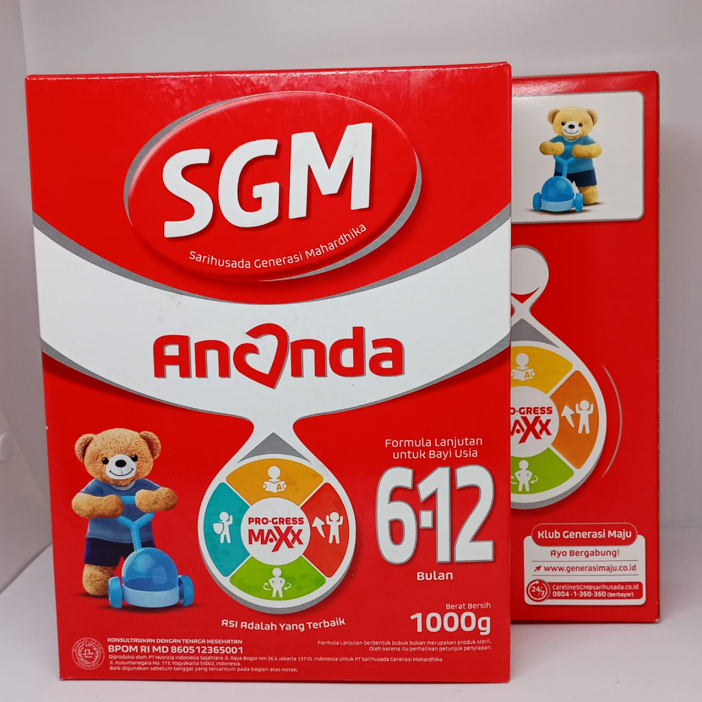 Jual SGM Ananda 2 (6-12 Bulan) Formula Bayi Bubuk (1kg) | Shopee Indonesia