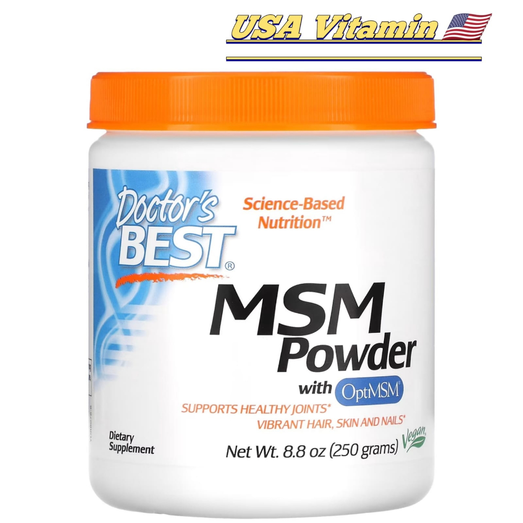 Jual Doctor's Best MSM Powder with OptiMSM (250 g) | Shopee Indonesia
