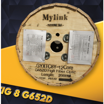 Jual ECER KU Mini 12 Core fig 8 ZIMM LINK Dropcore 12c Fig8 bulat Kabel ...