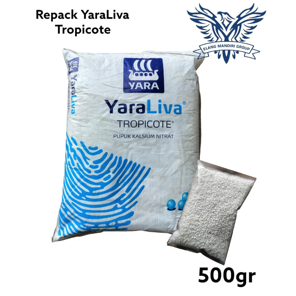 Jual Repack YaraLiva TROPICOTE 500gr Pupuk Kalsium Nitrat Calnit ...
