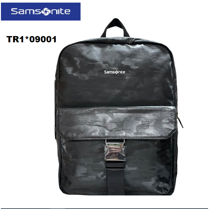 Jual Tas Ransel Samsonite Vercelli Army Black Terbaru TR1*09001 Original | Shopee Indonesia