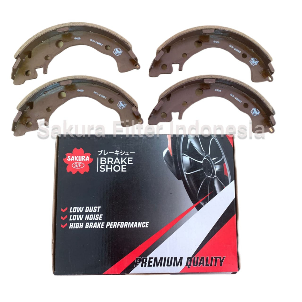 Jual Brake Shoe/Kampas Rem Belakang Agya, Ayla SKS-11002 | Shopee Indonesia