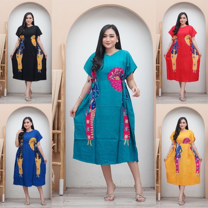 Jual Daster Kelelawar Serut Motif Batik - Joglo Batik | Shopee Indonesia