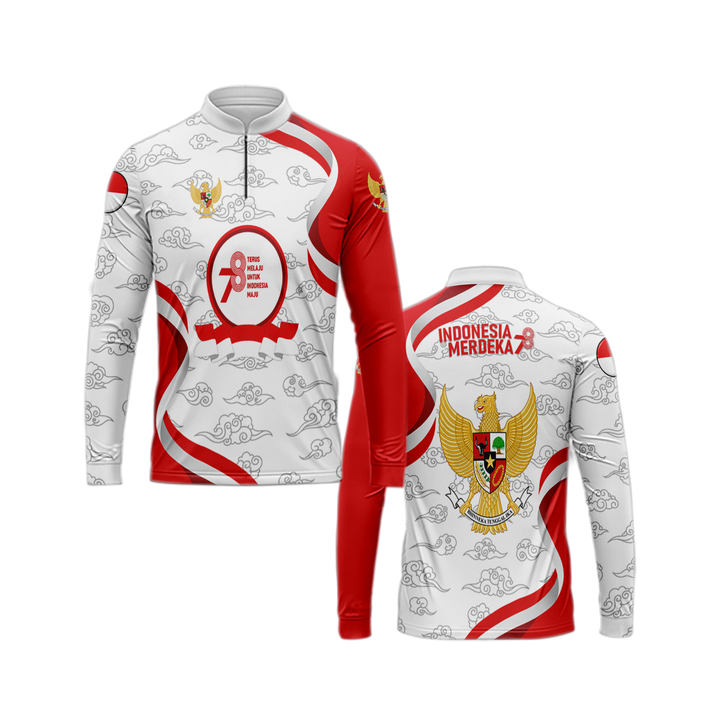 Jual kaos baju 17 agustus HUT RI ke 78 art 19 Fullprint 3D terbaru 2023 | Shopee Indonesia