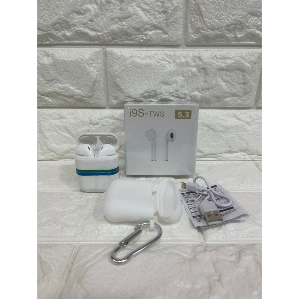 Jual Handsfree Bluetooth TWS i9s 5.3 Wireless Headset | Shopee Indonesia