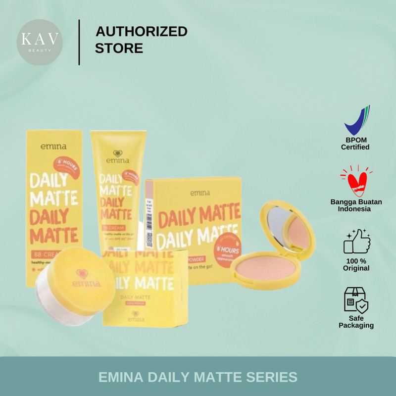 Jual Emina Daily Matte Series | Shopee Indonesia