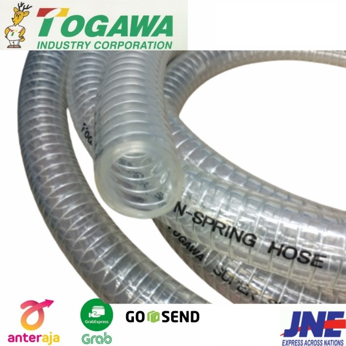 Jual selang kawat spiral togawa japan 1/2inch spring hose Jepang SP12 1 ...