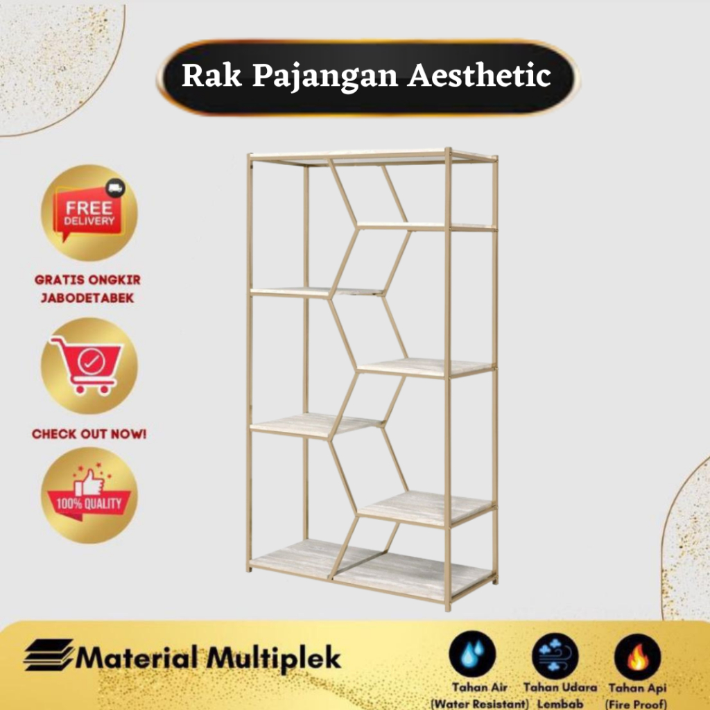 Jual [R117] Rak Pajangan /Partisi Ruangan/Rak Serbaguna/Home Decor ...