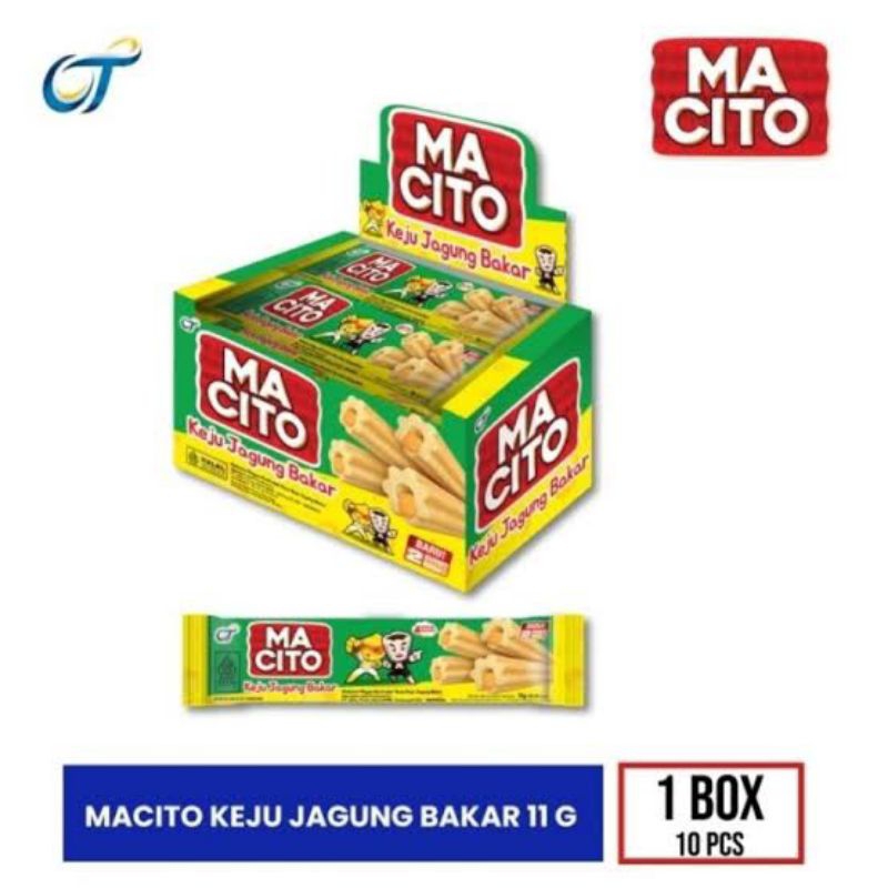 Jual MACITO Keju Jagung Bakar ( 11g x 10pcs ) | Shopee Indonesia